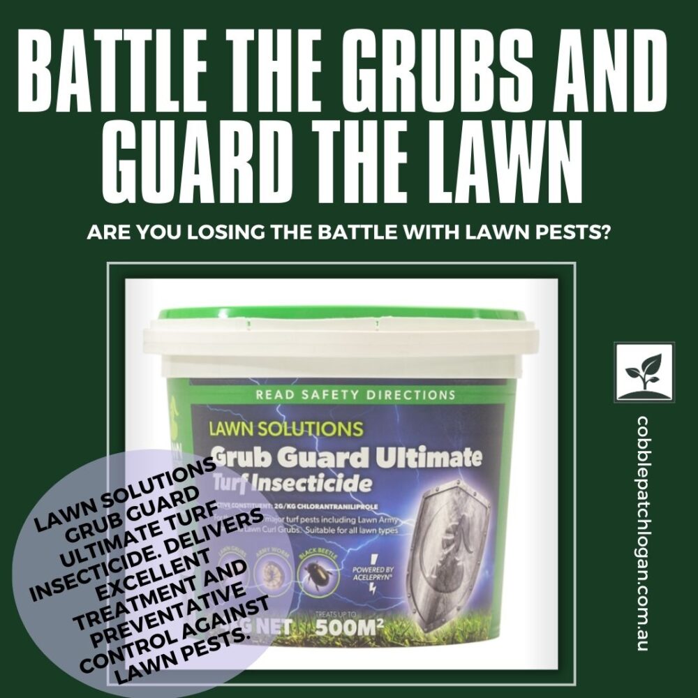 Battle the Grubs and Guard the Lawn! - Cobble Patch Logan